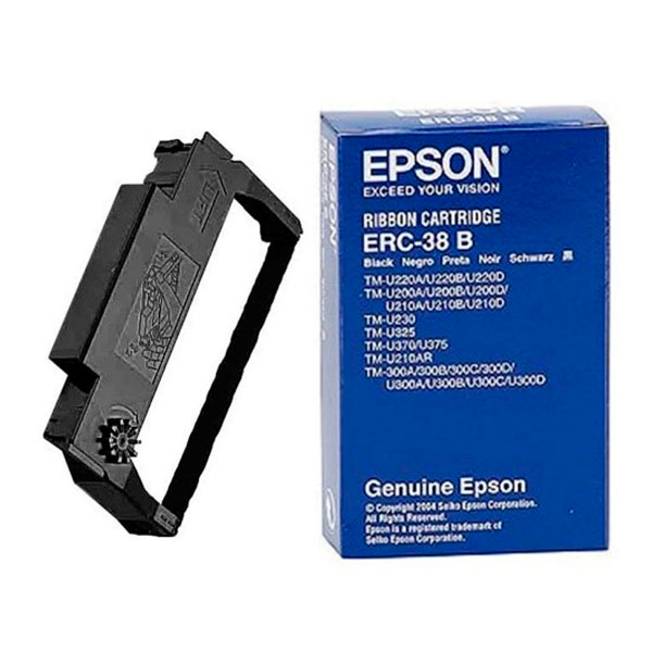 Cinta Epson Erc-38b Para Tm-U220a, Color Negro – IRP Computers Store